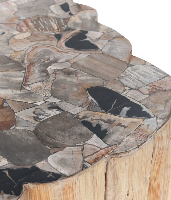 Mauritius 42" Teak Wood Coffee Table - Classic Carolina Home